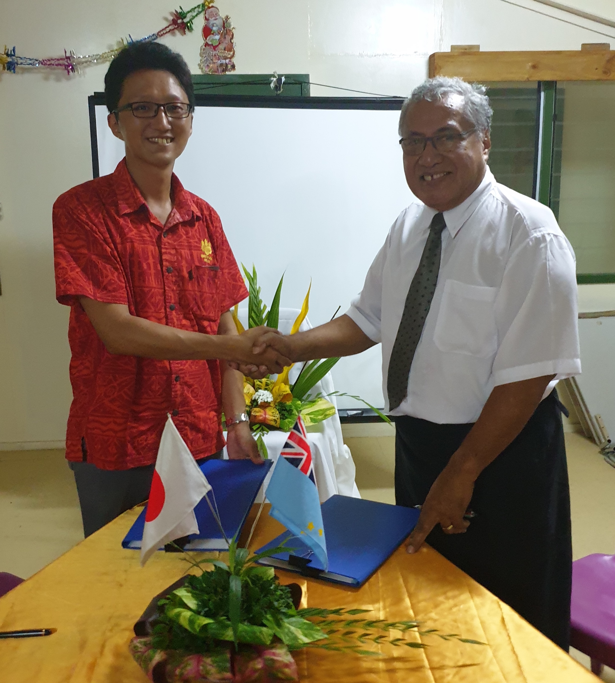 Grant Contract Signing Ceremony for two Projects under the Grant ...