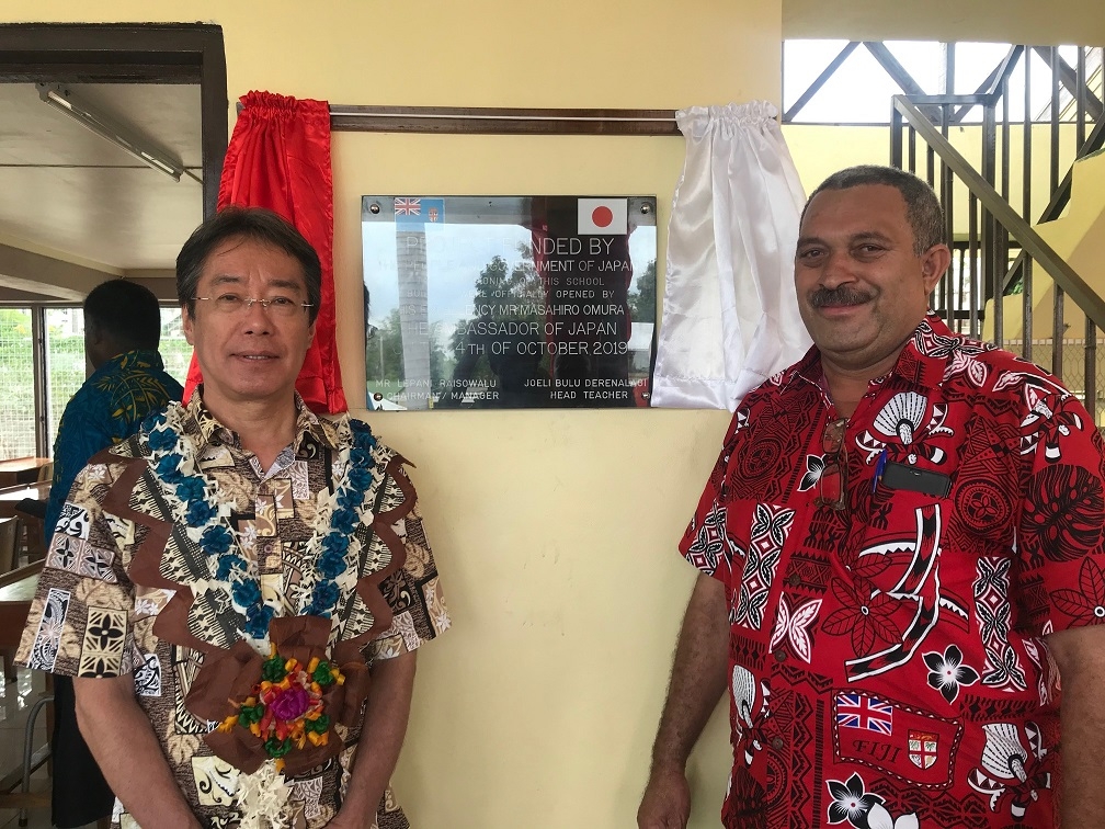 The Handover Ceremony for “The Project for Upgrading of Lautoka Delana ...