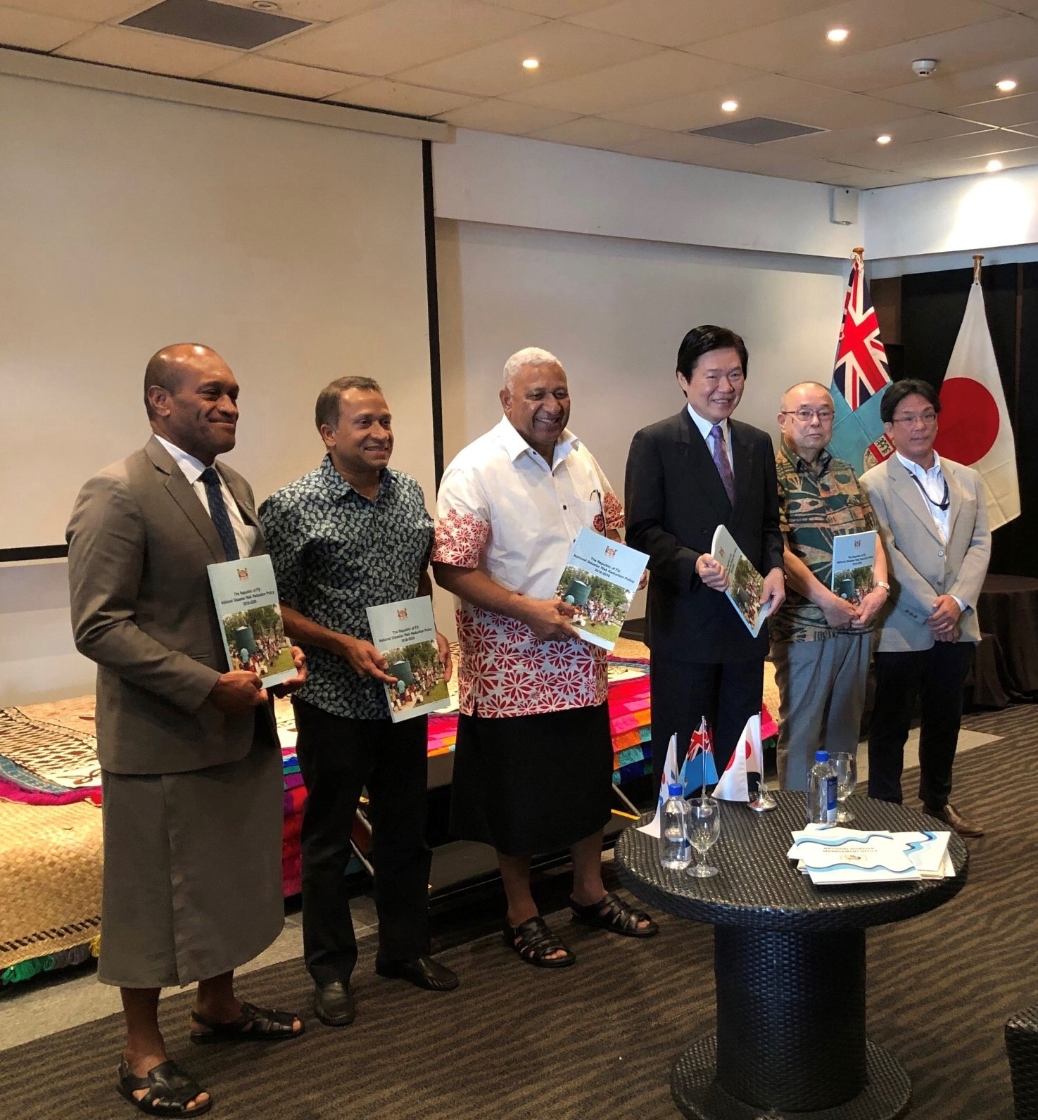 Ambassador of Japan attends the launch of Fiji’s National Disaster Risk ...